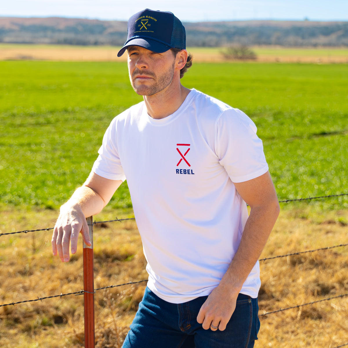 REBEL FLAG Performance T-Shirt – Gatlin Didier's Bar X Apparel